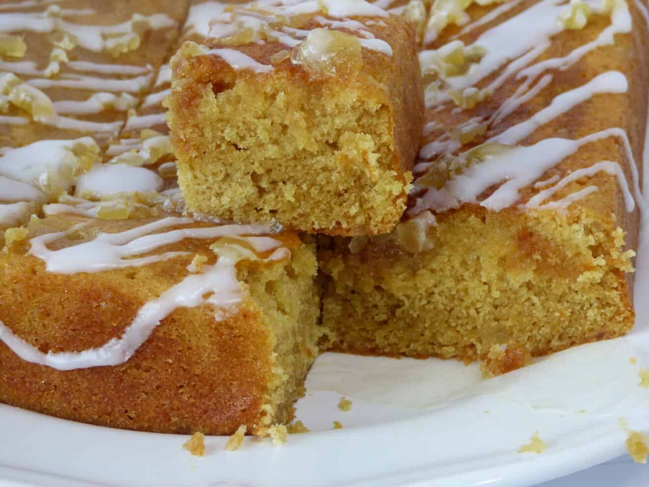 Sticky Ginger Spice Cake - Traditional Home Baking