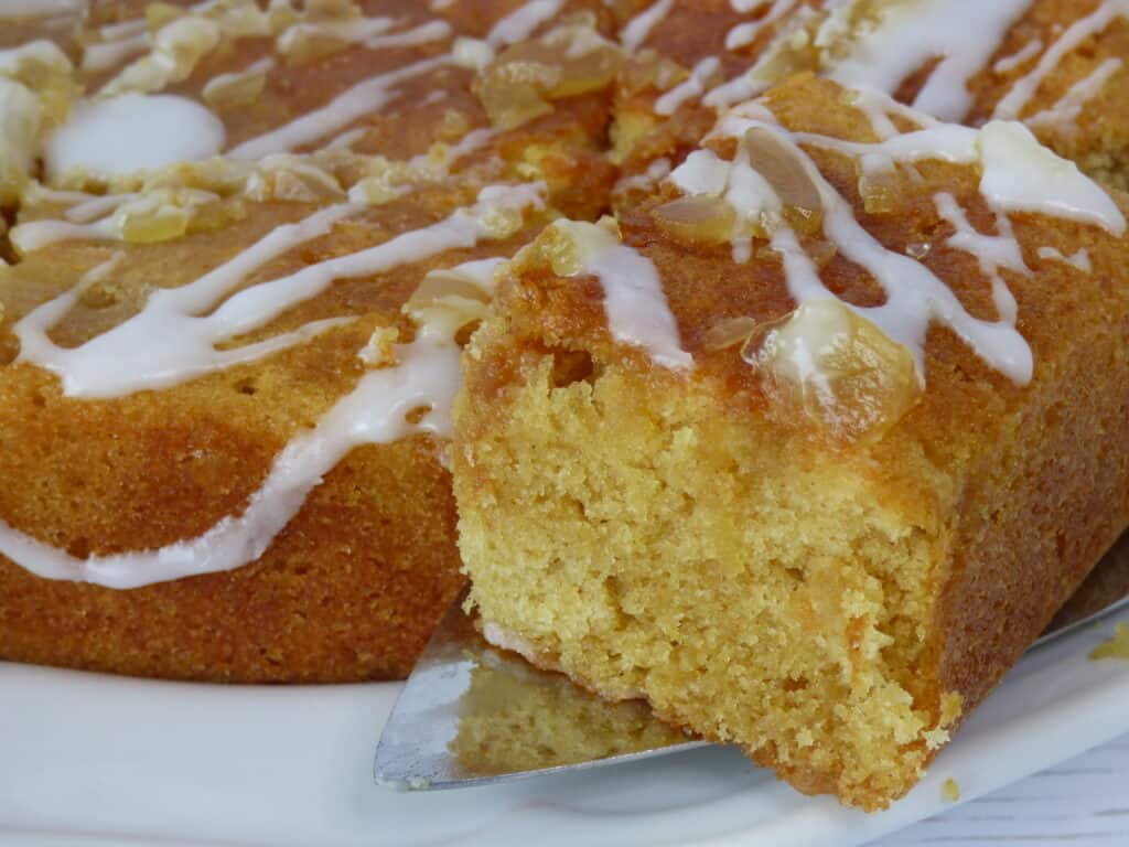 Sticky Ginger Spice Cake - Traditional Home Baking
