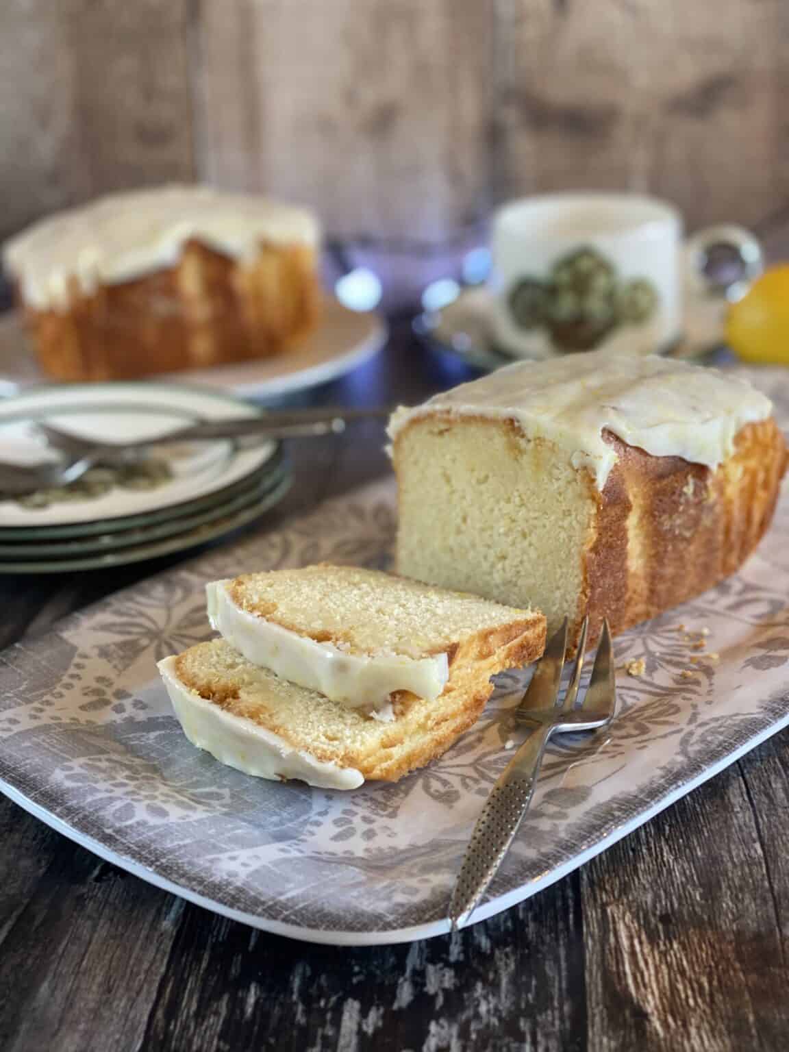 Homemade Lemon Yogurt Loaf Cake - Traditional Home Baking