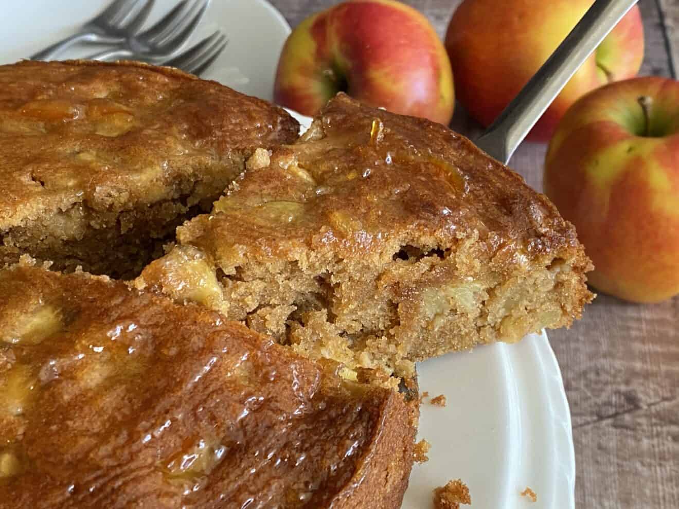 Easy Apple Cake Recipe - Traditional Home Baking