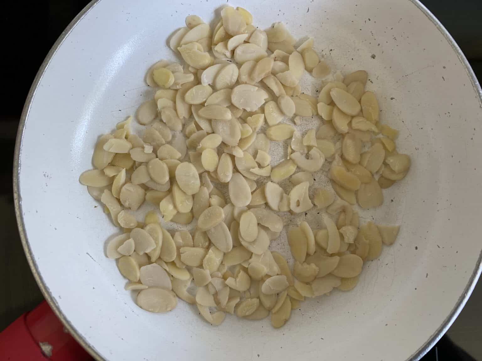 How to Toast Flaked Almonds - Traditional Home Baking