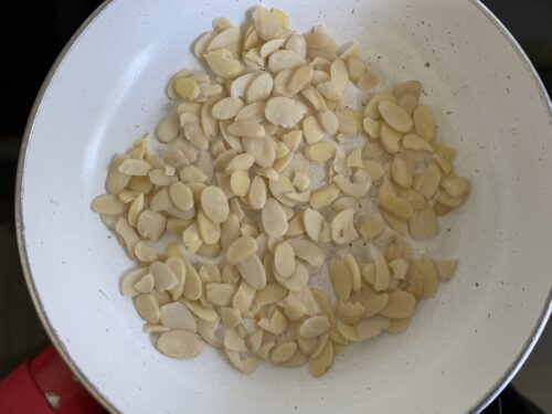 How to Toast Flaked Almonds - Traditional Home Baking
