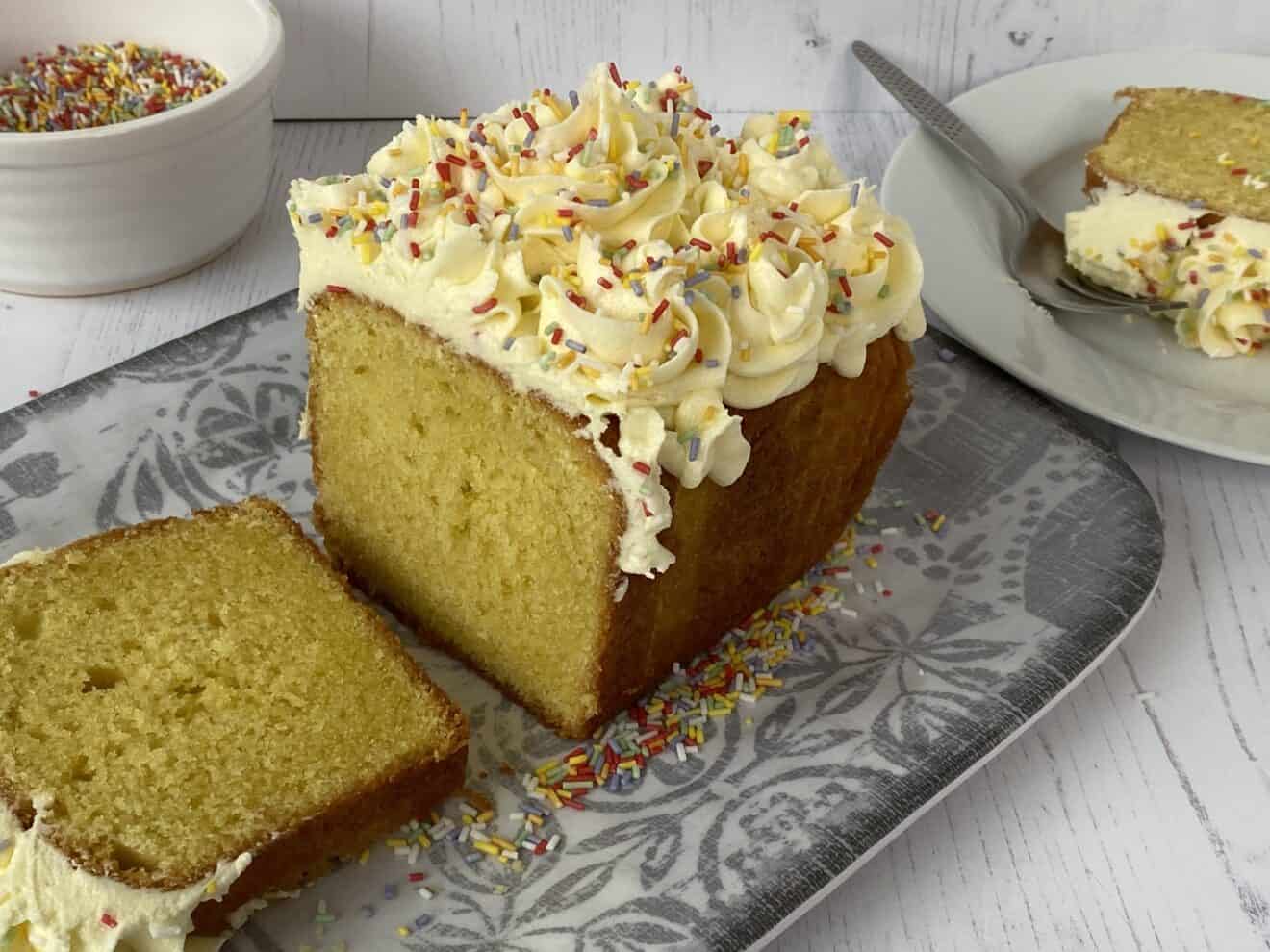 Vanilla Loaf Cake - Traditional Home Baking