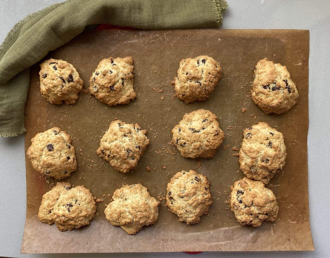 Chocolate Chip Rock Cakes (Rock Buns) - Traditional Home Baking