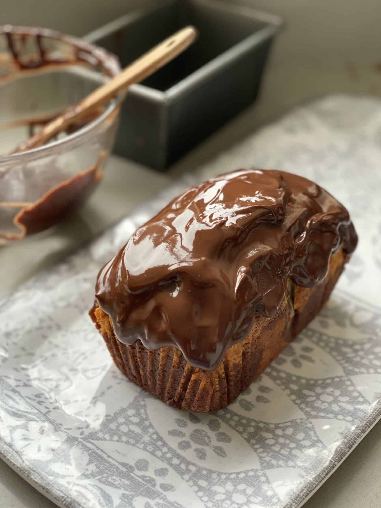 Chocolate and Vanilla Marble Cake - Traditional Home Baking