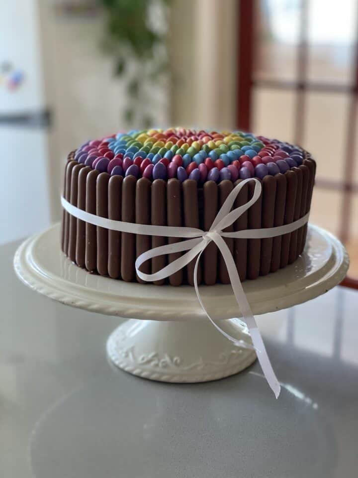 How to Make a Chocolate Smarties Cake - Traditional Home Baking