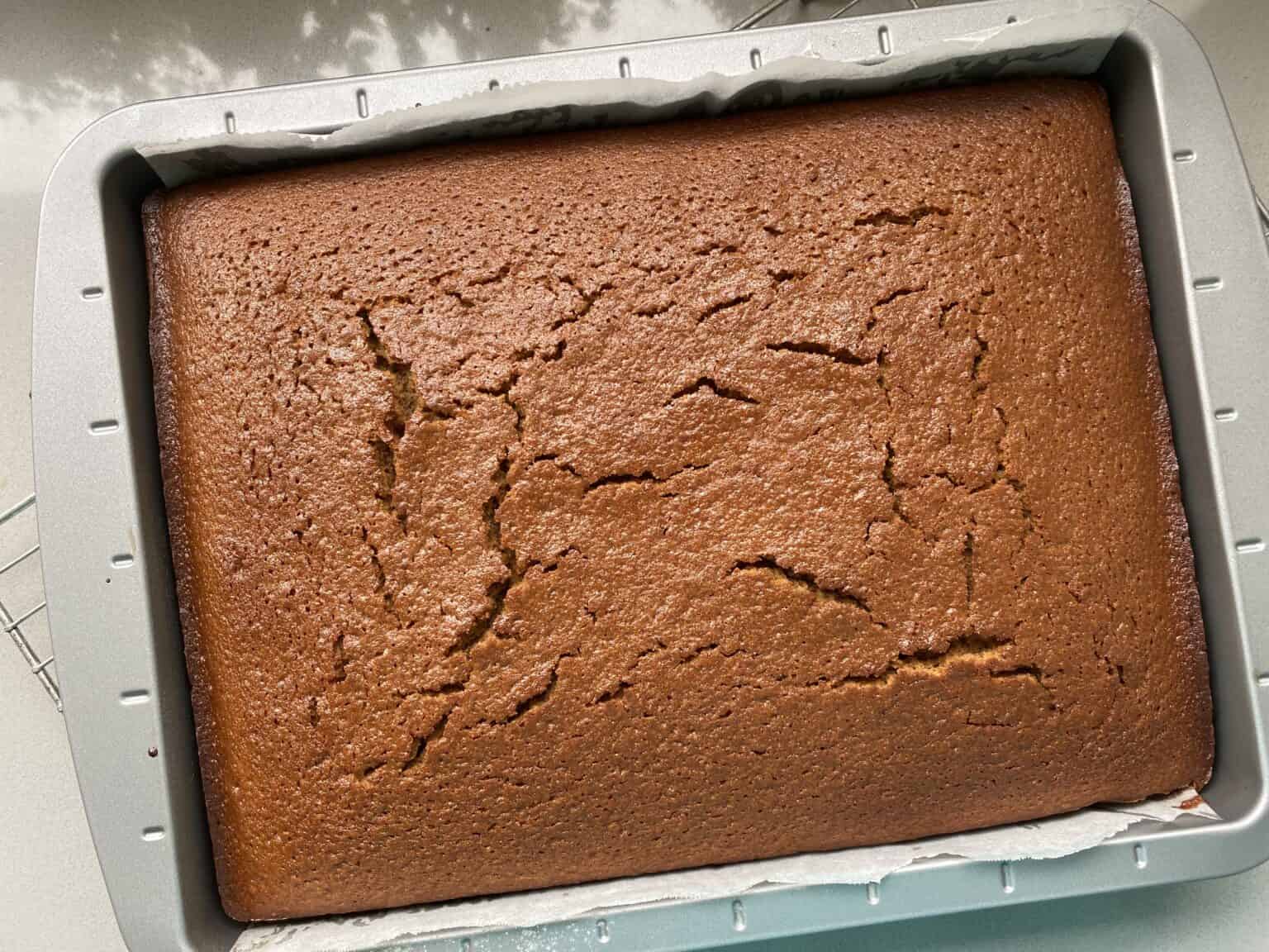 Gingerbread Traybake - Traditional Home Baking