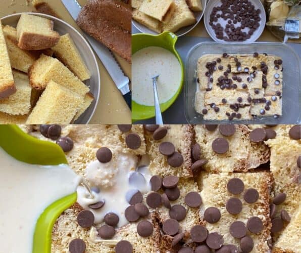 Pandoro Bread and Butter Pudding - Traditional Home Baking