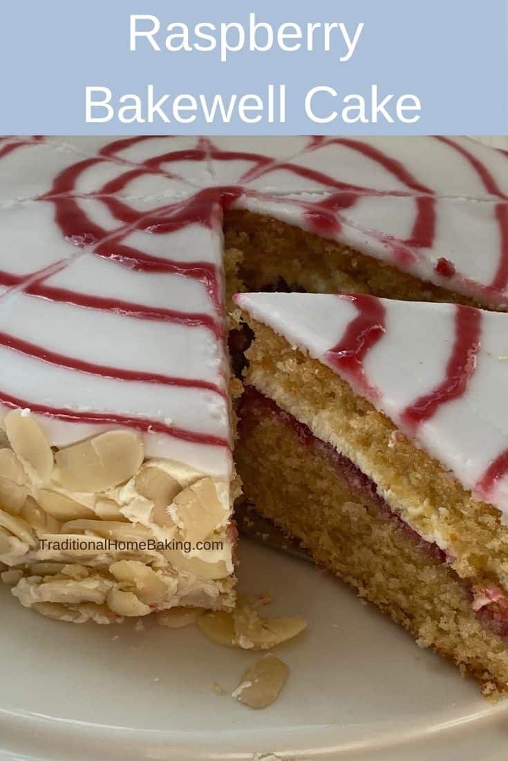 Raspberry Bakewell Cake - Traditional Home Baking